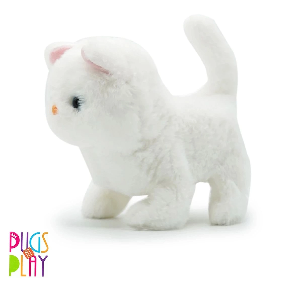 Hamleys Huggable Cuddly Casper Walking Cat Stuffed Toy, Soft Toys For ...