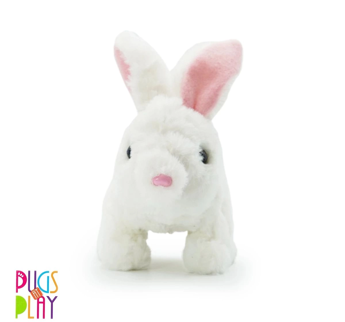 Hamleys Huggable Cuddly Hopper Jumping Rabbit Stuffed Toy, Soft Toys ...