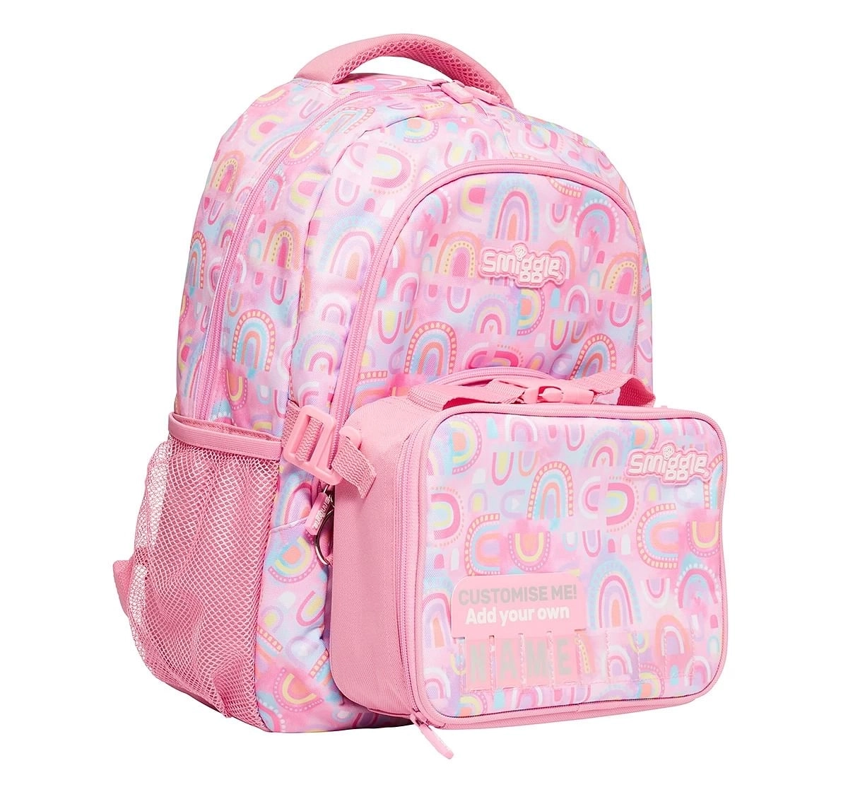 Smiggle Bright Side Classic Attachable Colourful printed bag for Kids ...