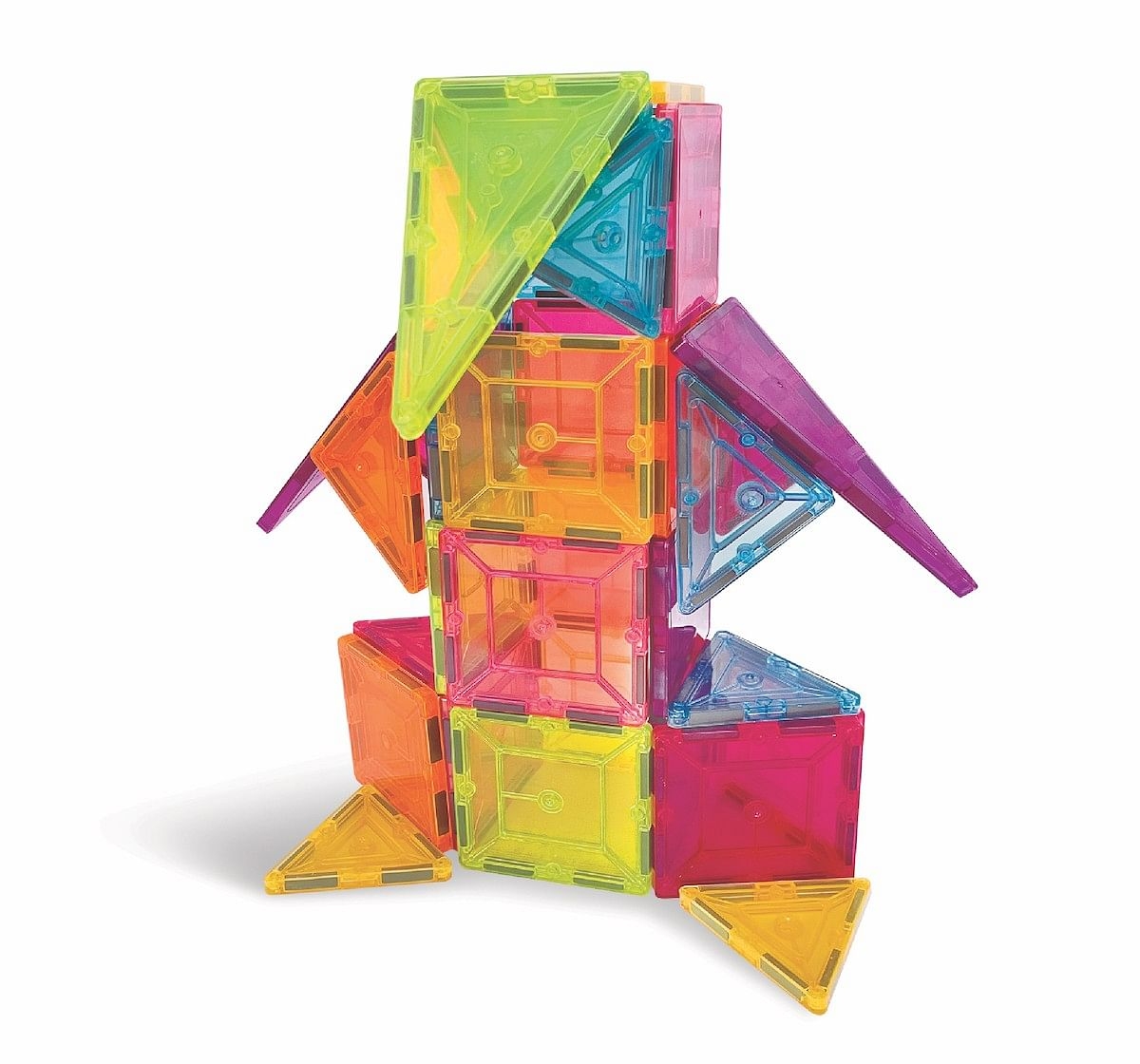 Kipa MagPlay Tiles 76 pieces Learning Educational Toy Multicolor 3Y+