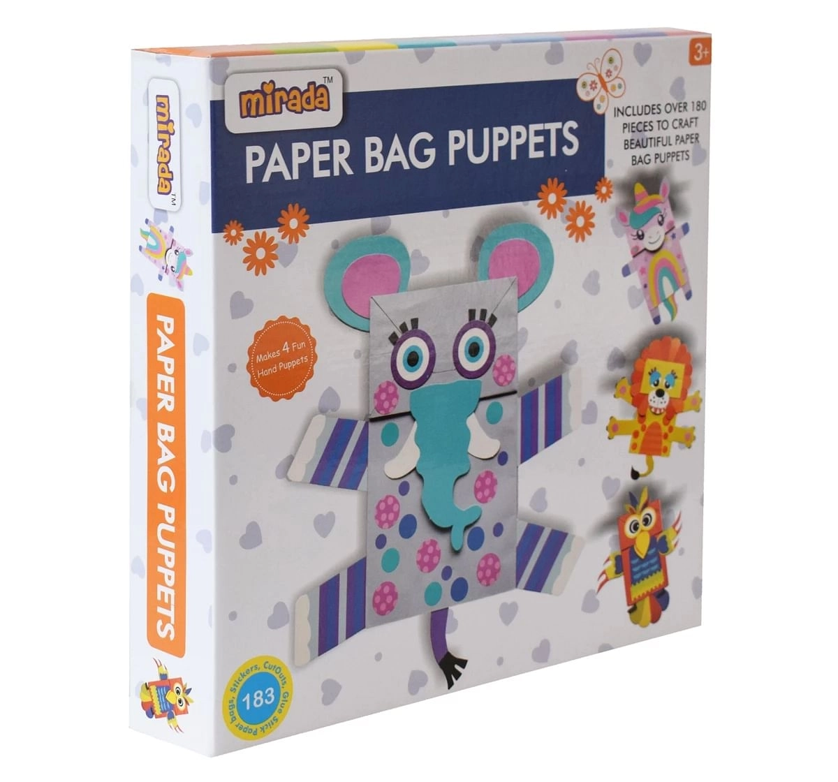 Paper Bag Puppets by Mirada for Kids of, Art and Craft Activity ...