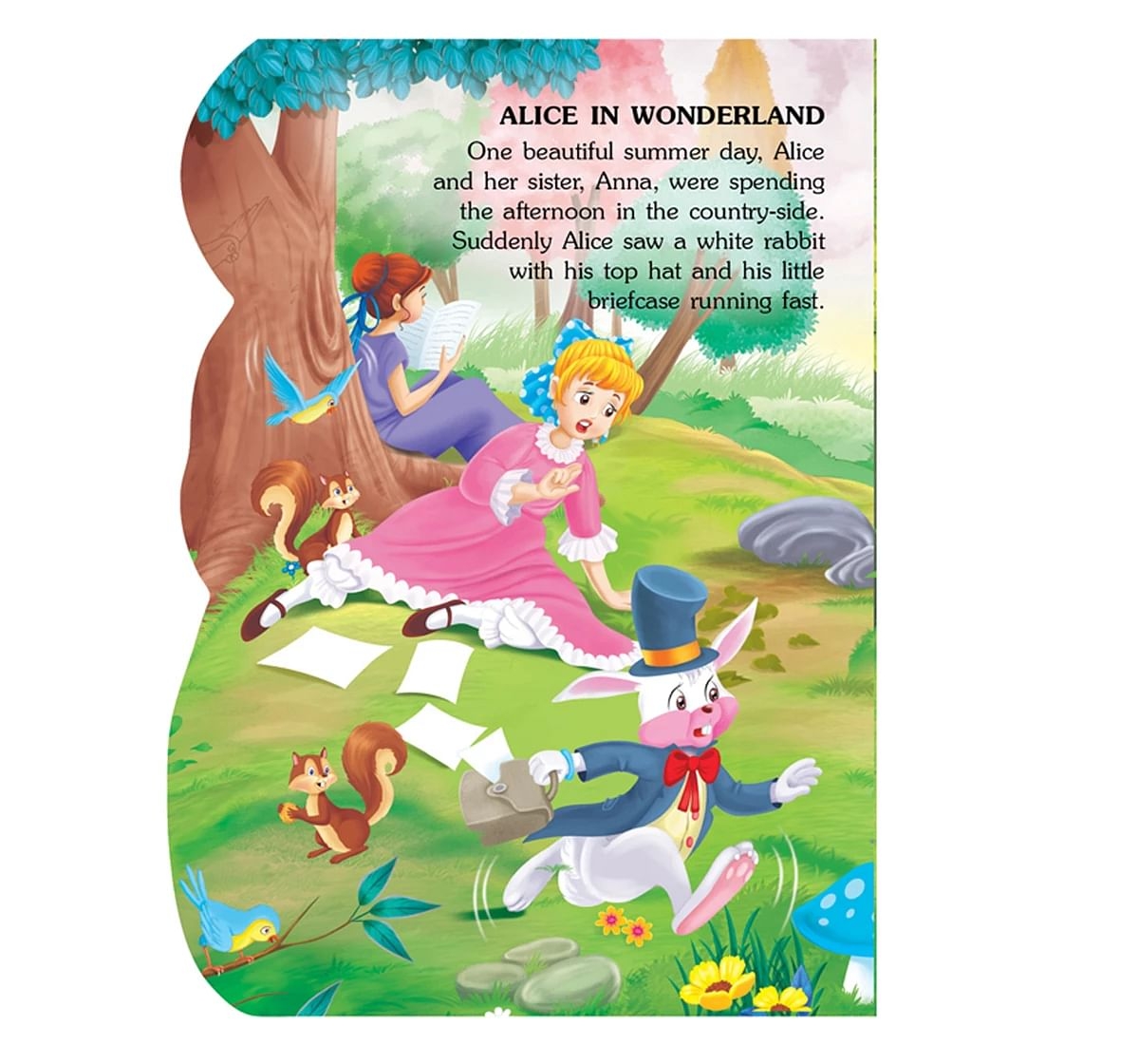 Dreamland Wonderful Alice In Wond Board Books for Kids 3Y+, Multicolour