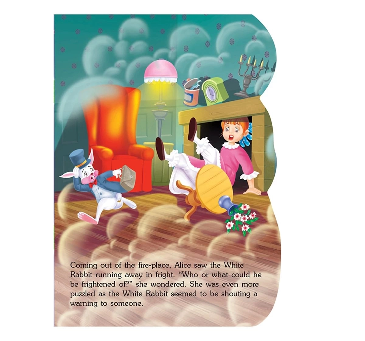 Dreamland Wonderful Alice In Wond Board Books for Kids 3Y+, Multicolour