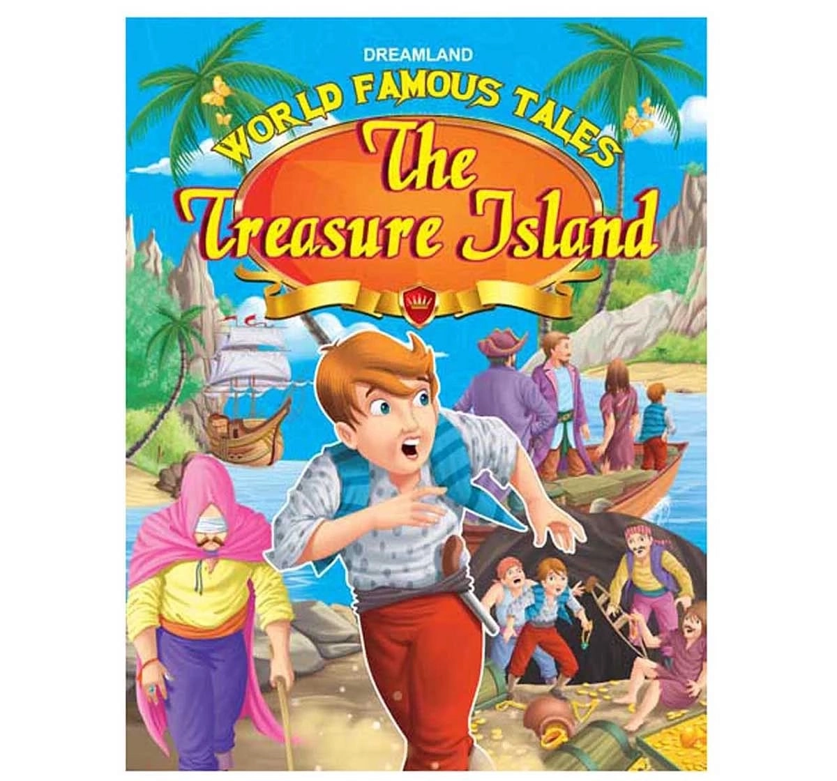 Dreamland Paper Back World Famous Tales the Treasure Island Story Books ...