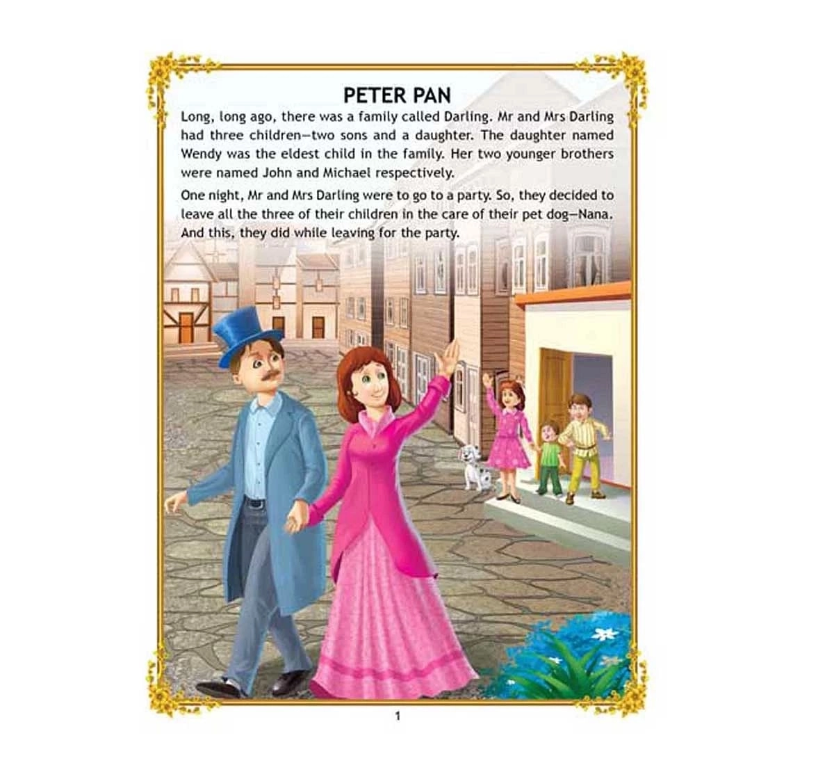 Dreamland Paper Back Peter Pan Story Books for kids 2Y+, Multicolour