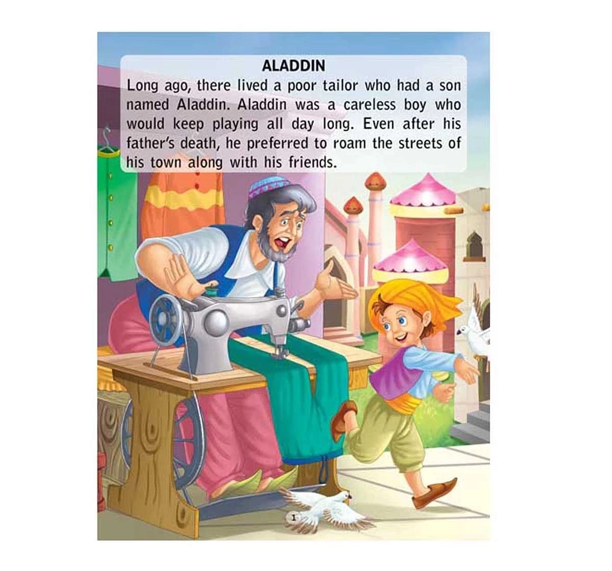 Dreamland Paper Back World Famous Tales Aladdin Story Books for kids 2Y ...