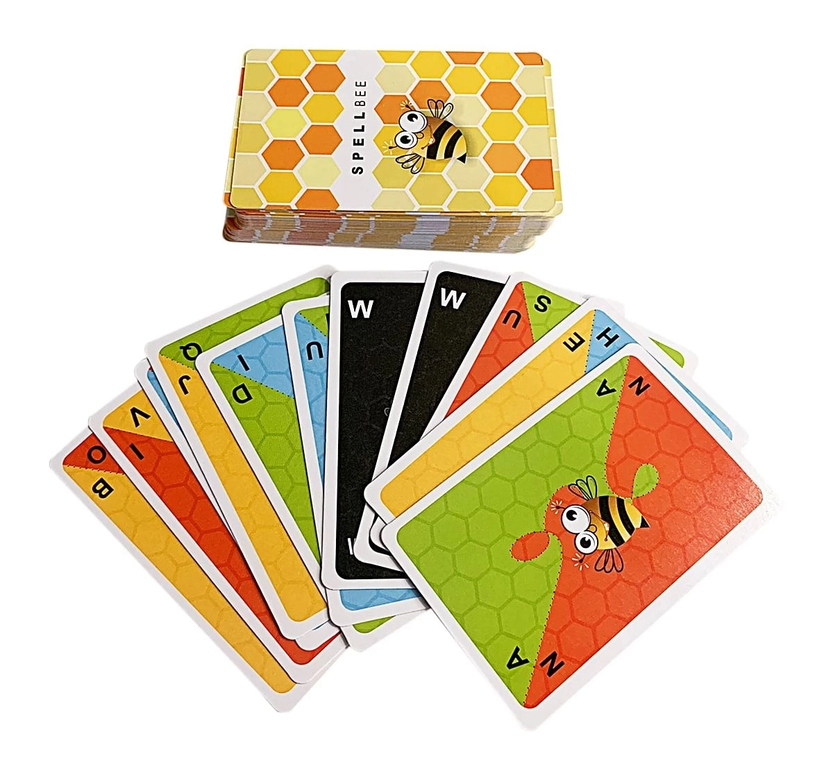Youreka Spell Bee Card Game for kids 6Y+, Multicolour