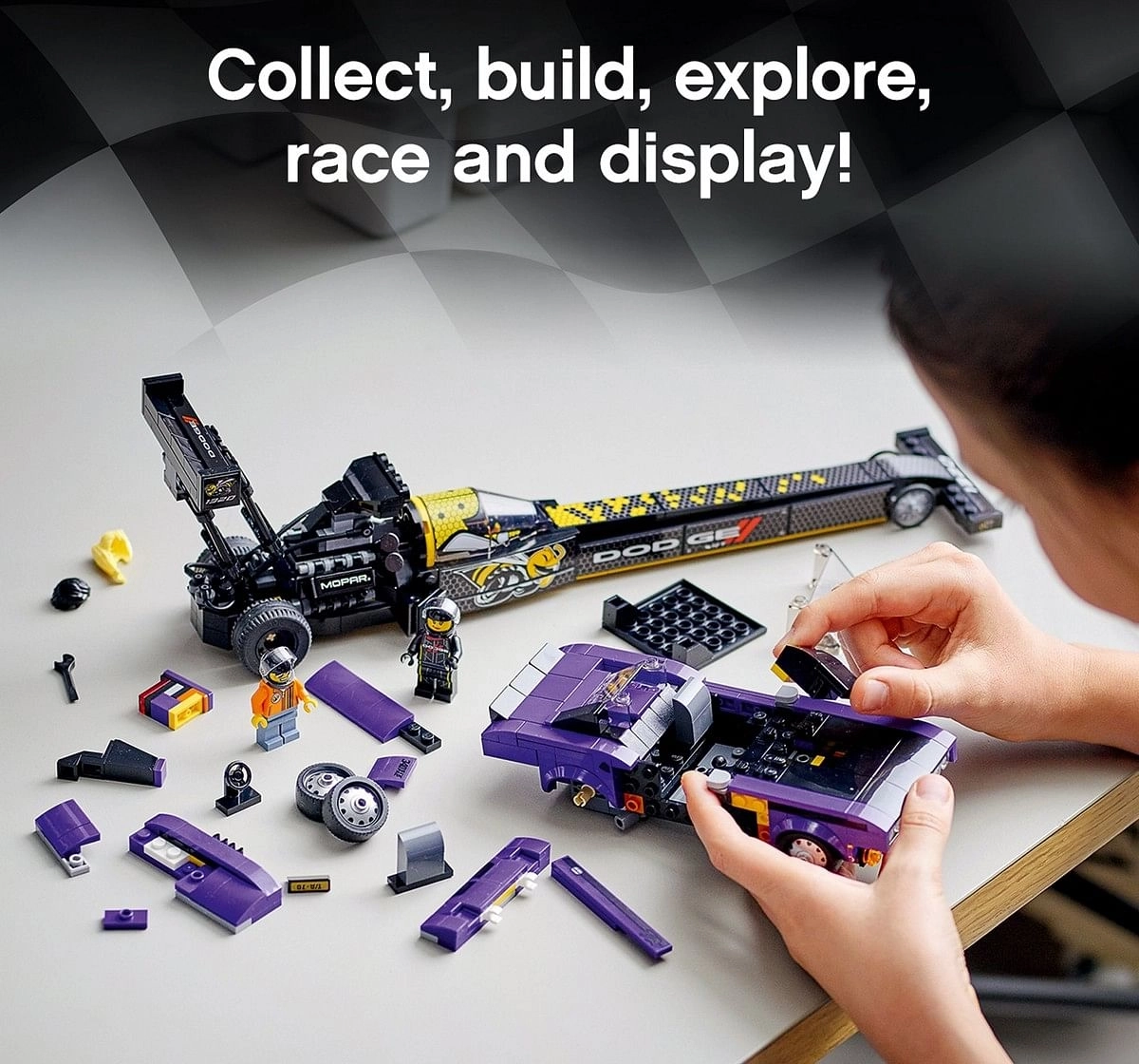 Lego 76904 Mopar Dodge Building Blocks Multicolour 8Y+