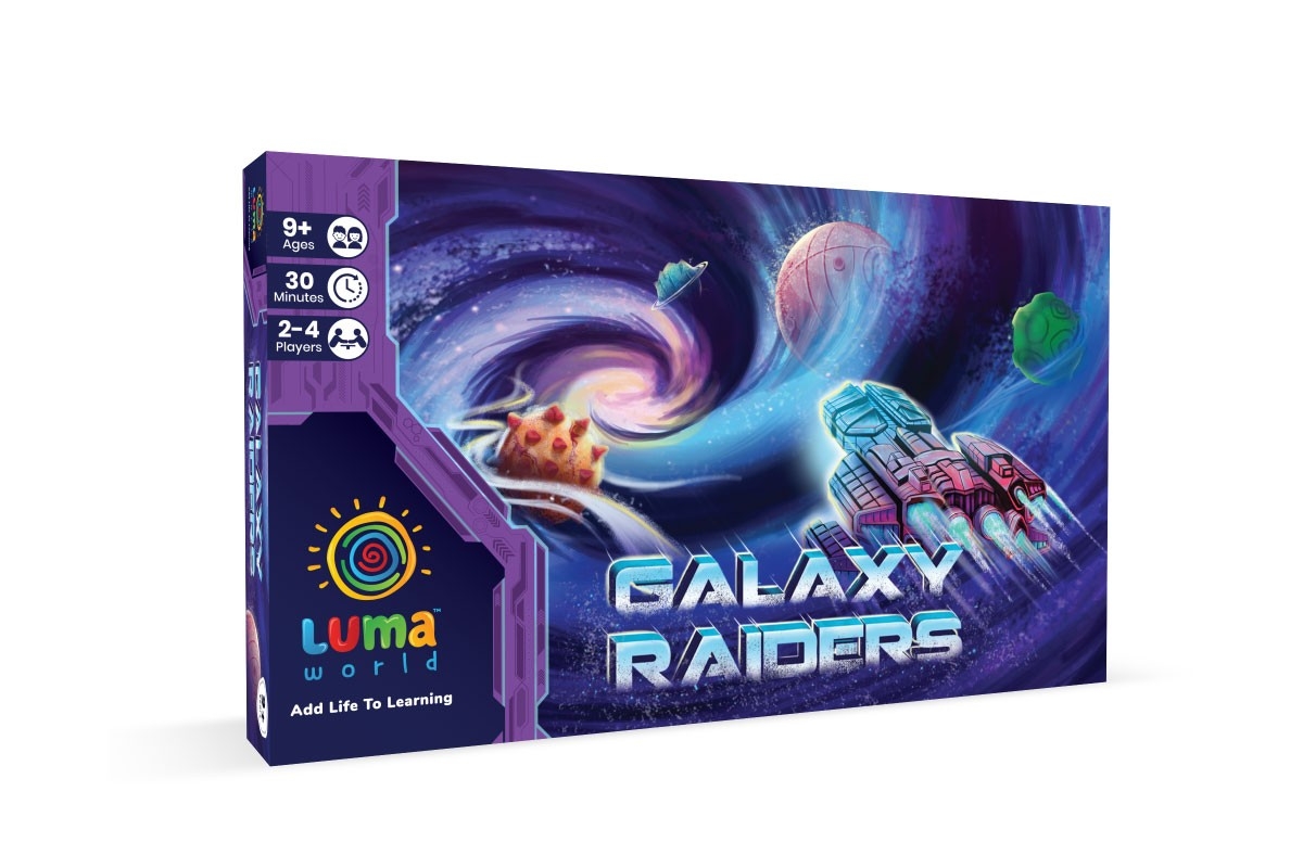 Luma World Galaxy Raiders: A Strategy Board Game Multicolour 9Y+