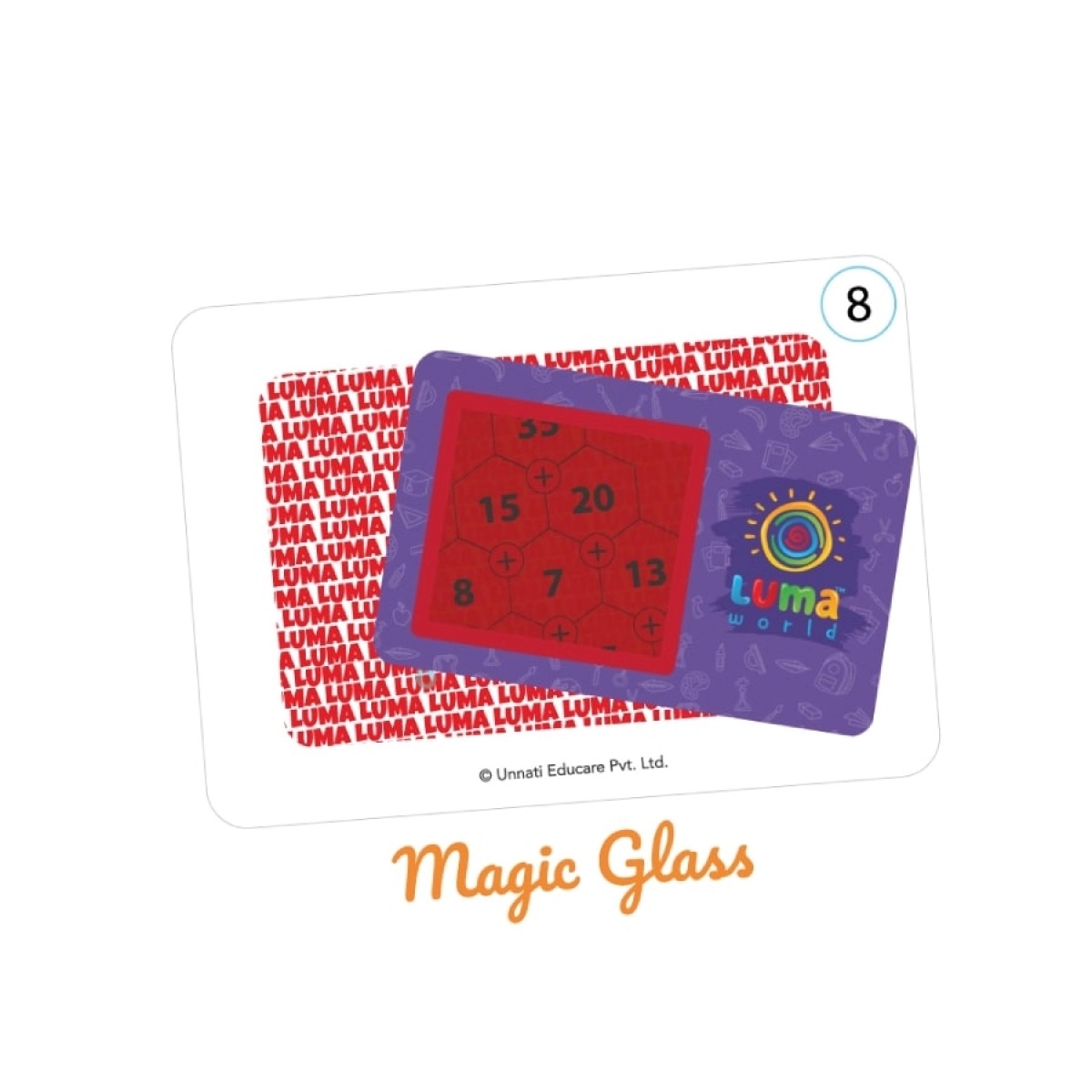 Luma World Captain Torto Flashcards Multicolour 8Y+