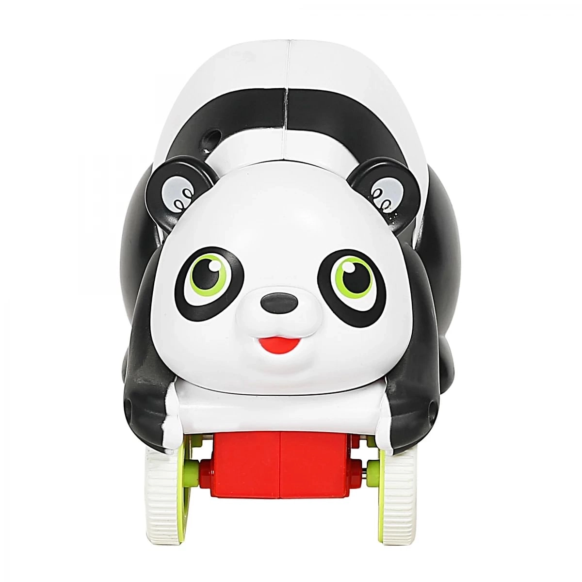 Shooting Star Rolling Panda for Unlimited Play & Fun, Black & White, 12M+