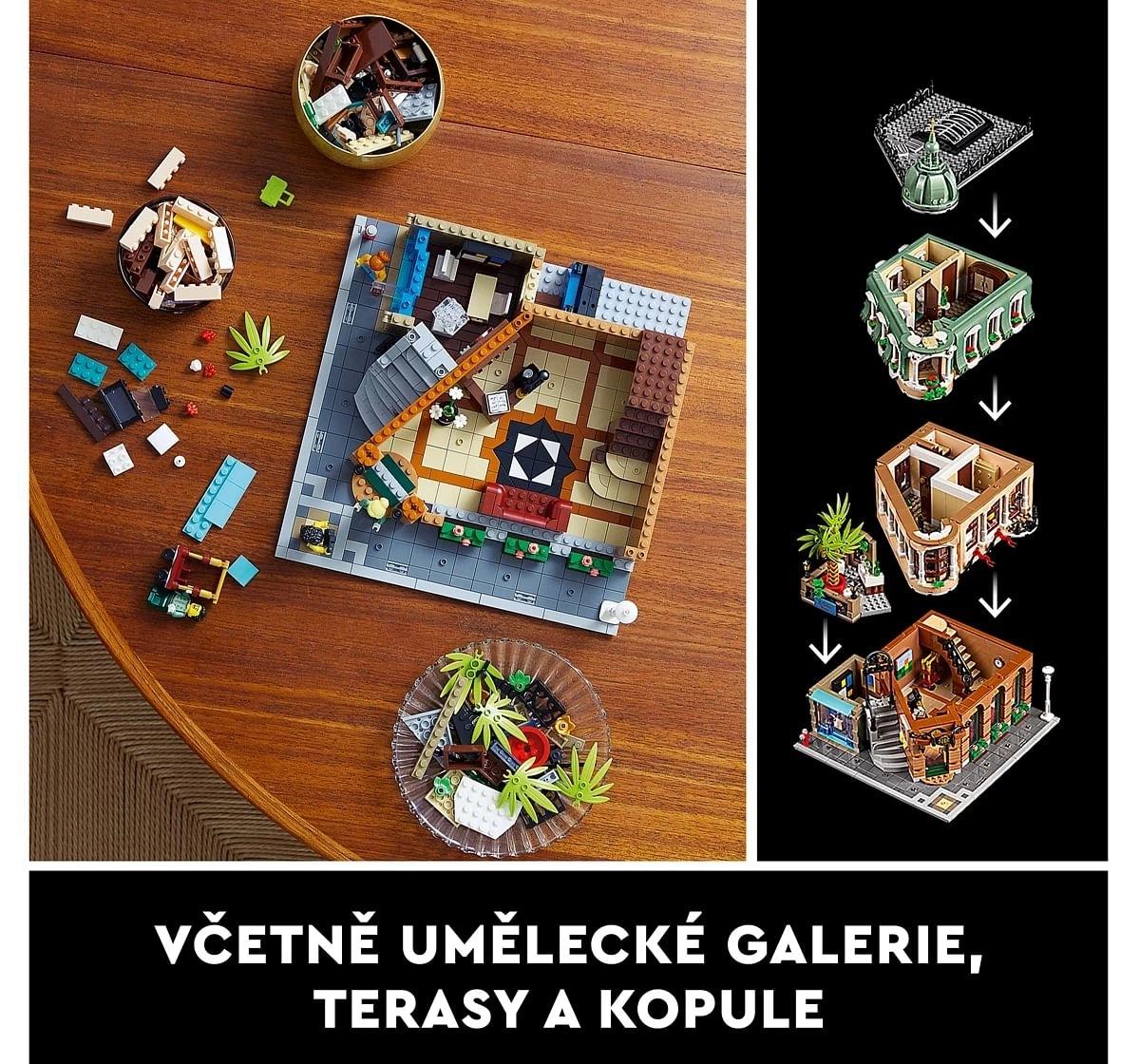 Boutique Hotel Building Kit by Lego for Adults (3,066 Pieces)