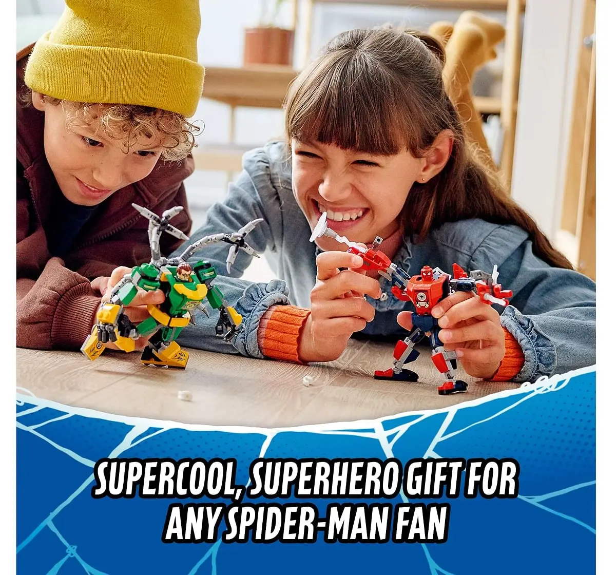 Lego Marvel Spider-Man: Spider-Man & Doctor Octopus Mech Battle ...