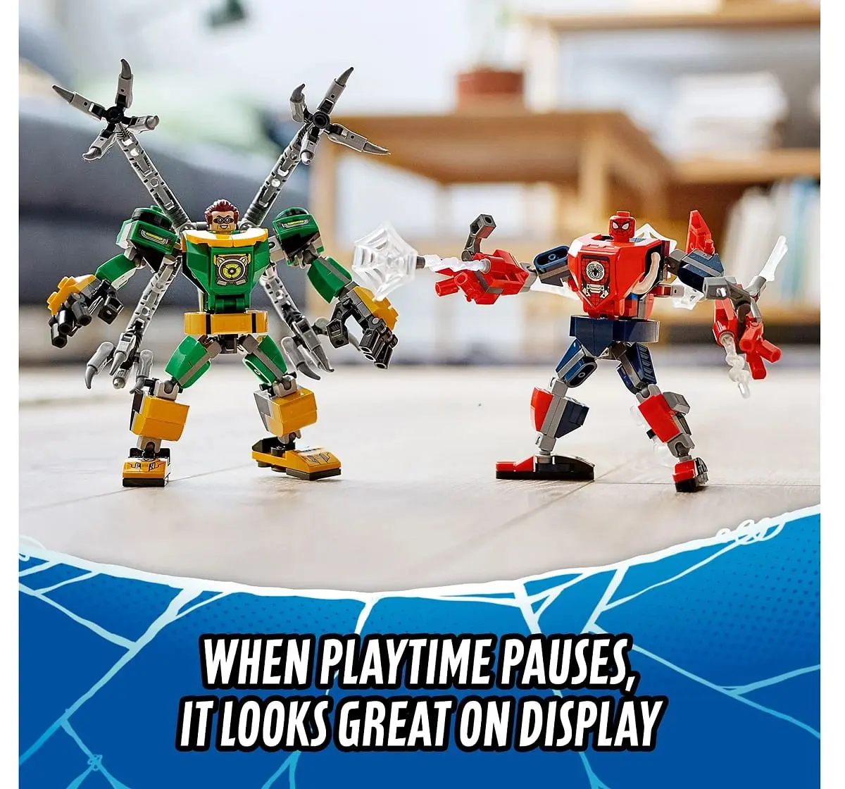 Lego Marvel Spider-Man: Spider-Man & Doctor Octopus Mech Battle ...