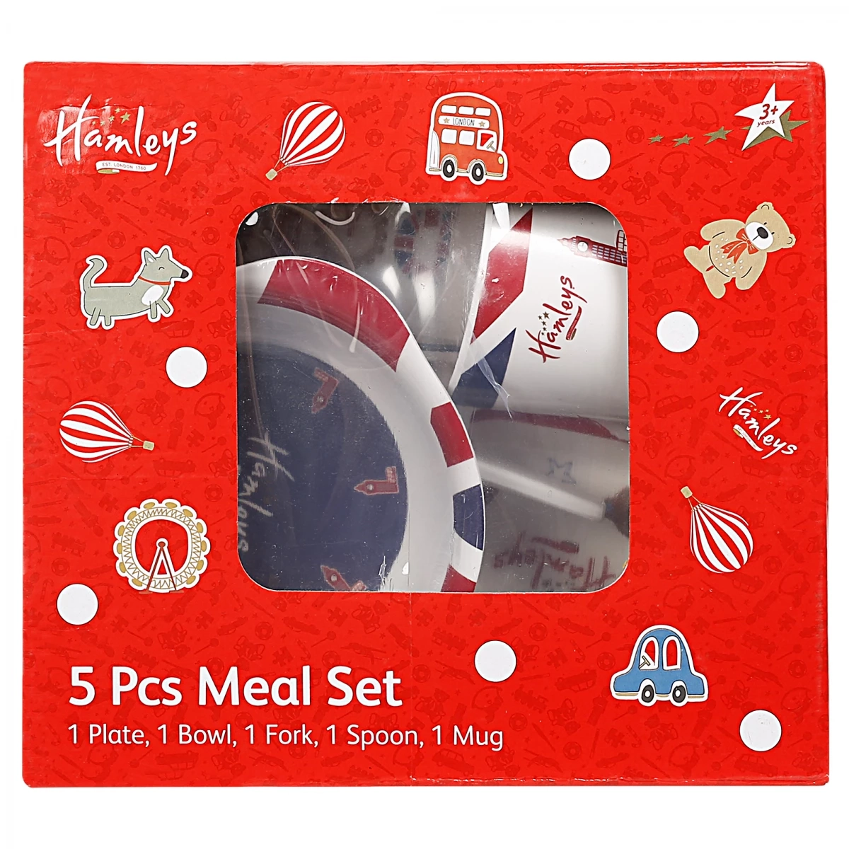 Hamleys Kids 5 Pc Dinner Set Hamleys London age 1Y+