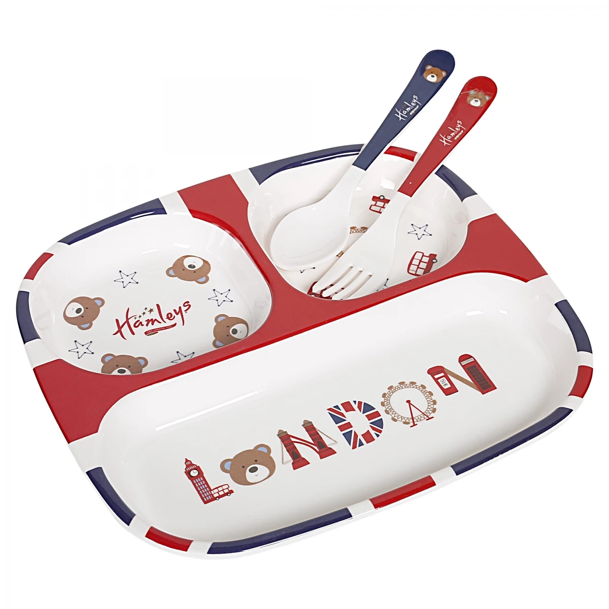 Hamleys Kids 5 Pc Dinner Set Hamleys London age 1Y+