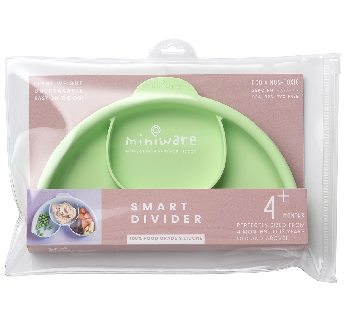 Miniware Smart Divider Key Lime 18M+