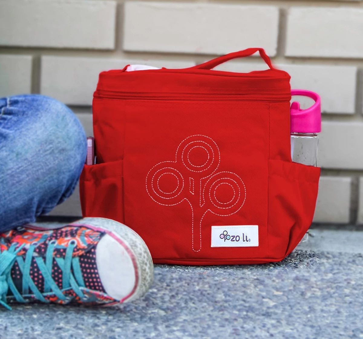 ZoLi NOM NOM Insulated Lunch Bag Red 18M+
