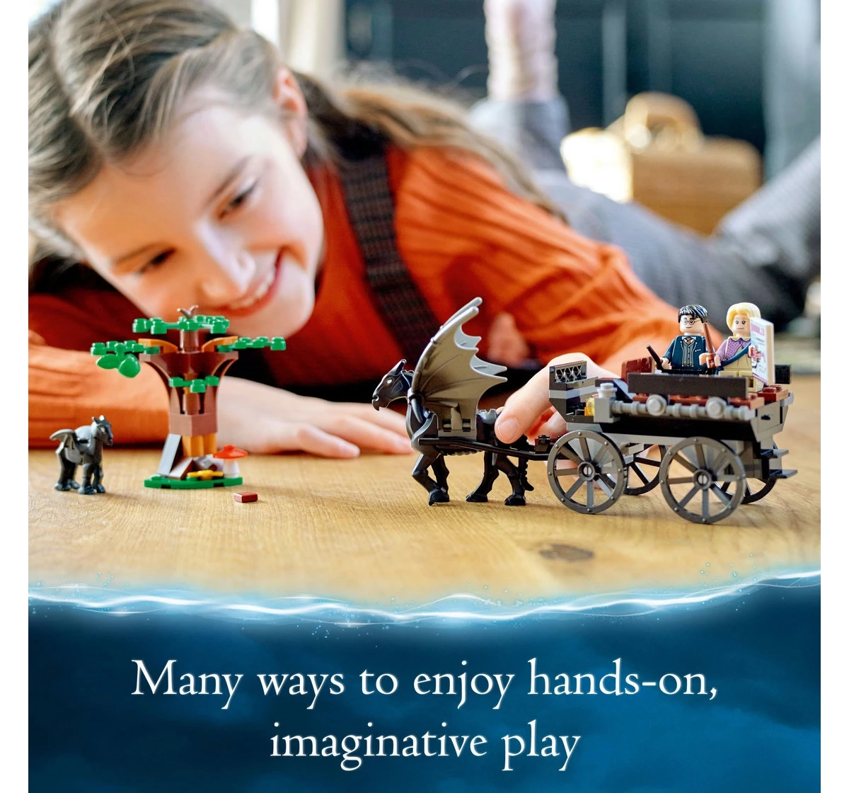 Lego Harry Potter Hogwarts Carriage And Thestrals 76400 Building Kit ...