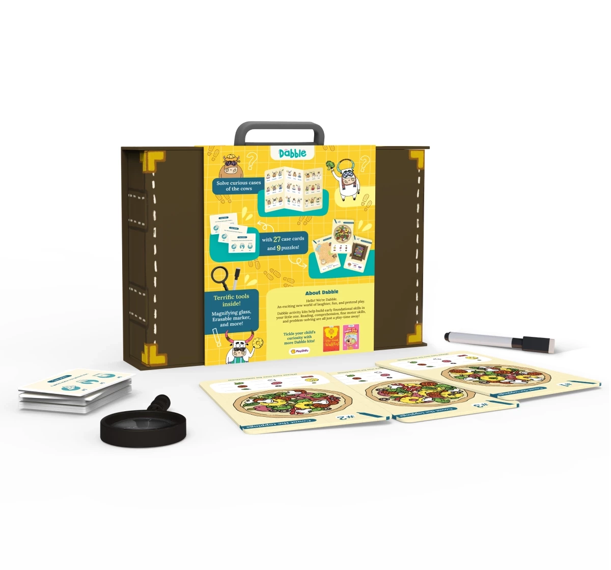 Dabble Pretend Play Detective Game by Playshifu, Moo Town Detective ...