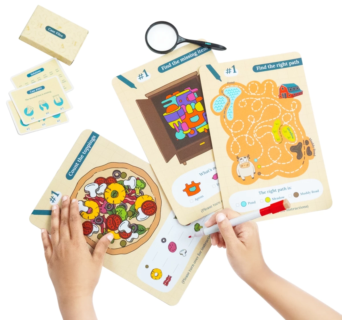 Dabble Pretend Play Detective Game by Playshifu, Moo Town Detective ...