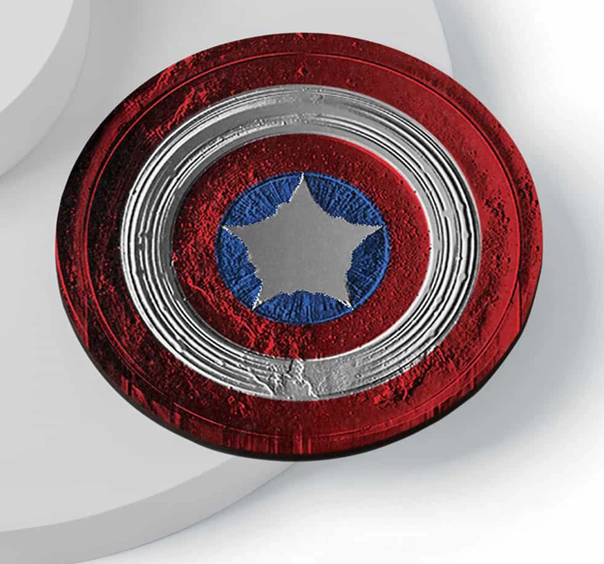 Macmerise Stoned Shield Circular Coasters Multicolour 12Y+