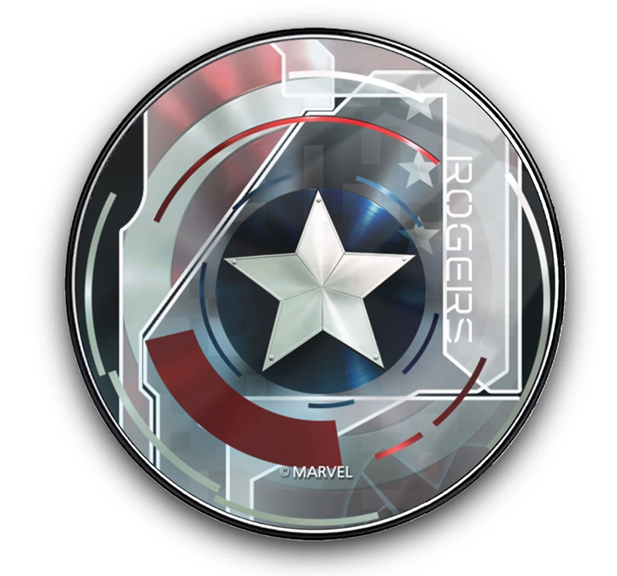 Macmerise Captain America Rogers Compatible Pro Wireless Charger ...