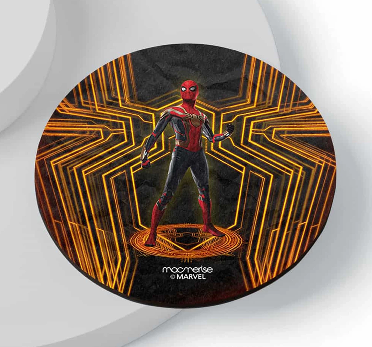 Macmerise Extraordinary Spiderman Circular Coasters Multicolour 12Y+