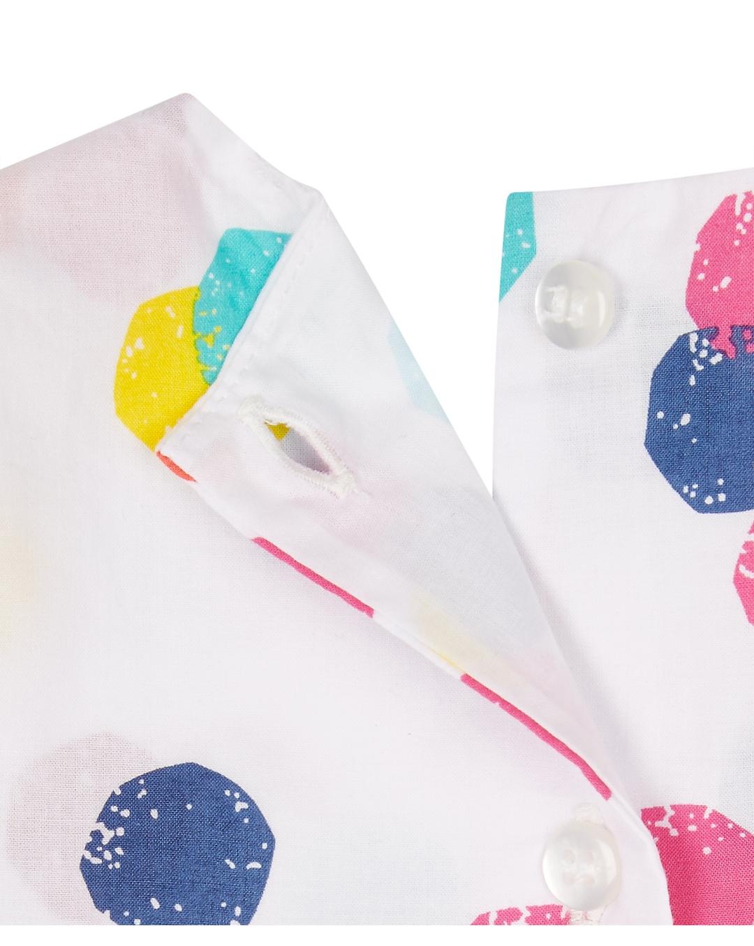 Buy Girls Spotty Woven Dress And Knickers Set Online at Best Price ...