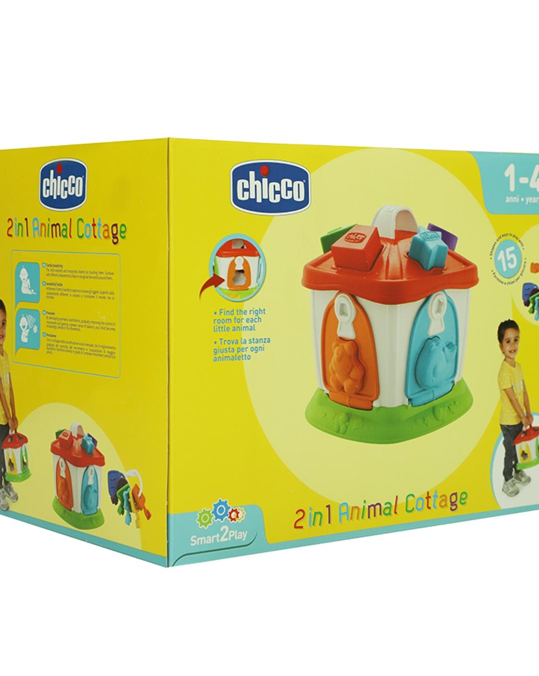 Chicco animal cottage shape sorter store
