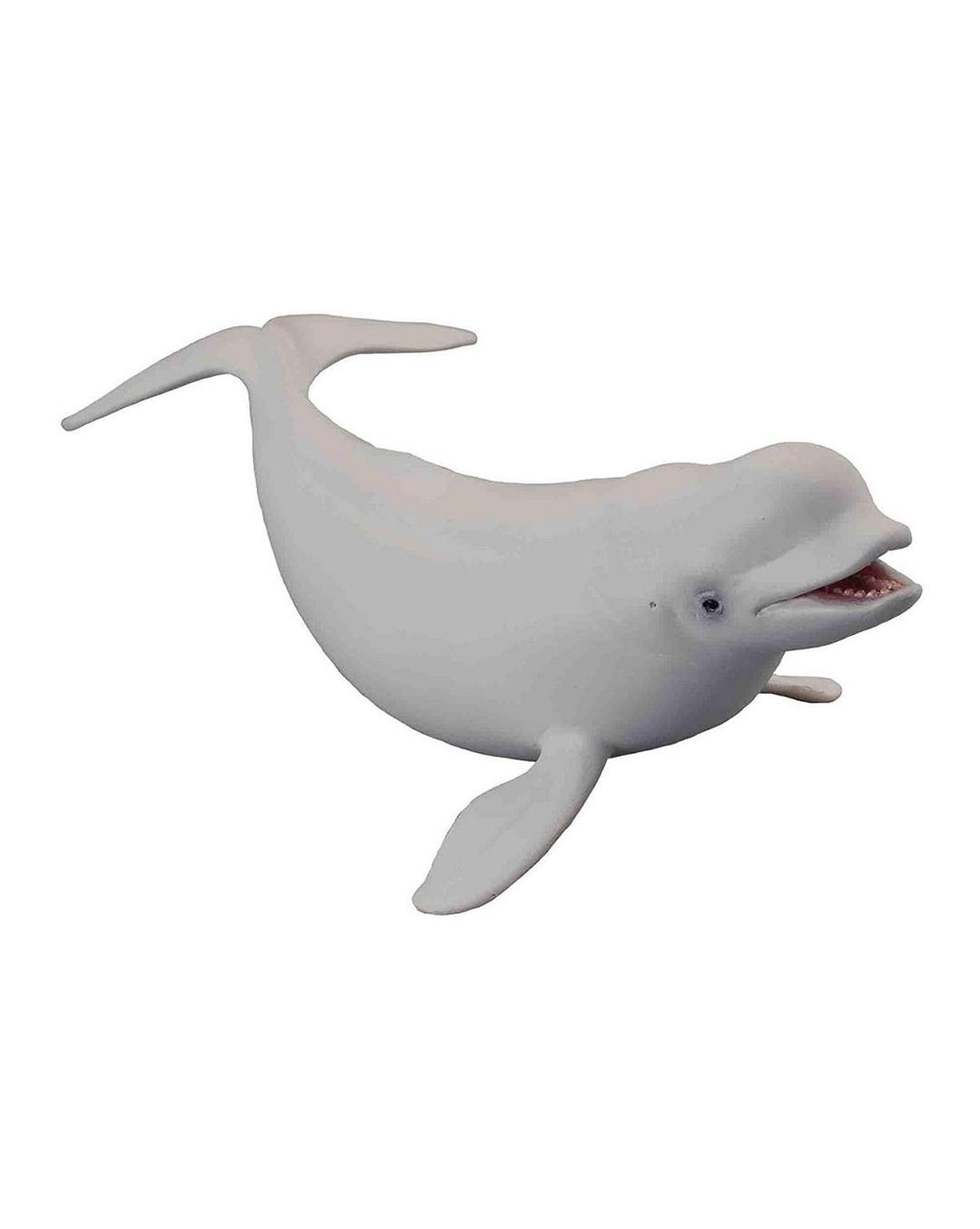 Collecta Sea Life Beluga Whale Toy Figure - Authentic Hand Painted Model
