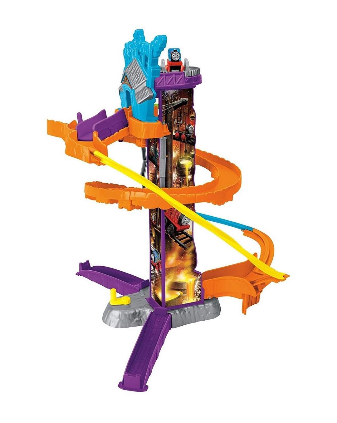 Thomas And Friends Minis Train Steelworks Stunt Set