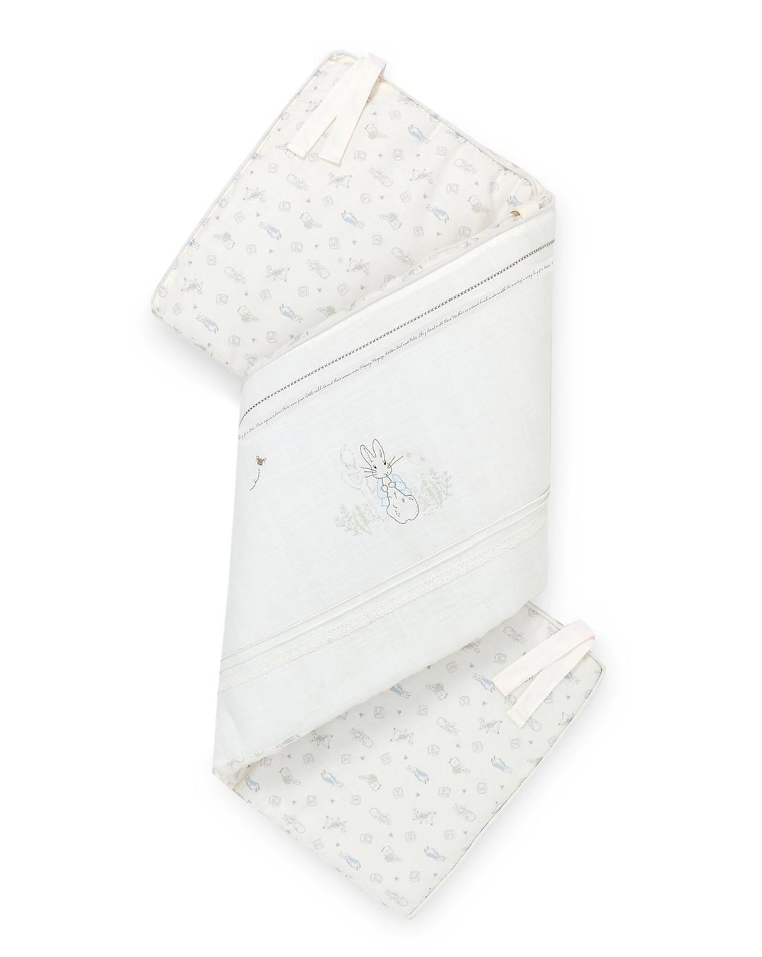 Buy Mothercare Peter Rabbit Cot/Cotbed Bumper Neutral Online at Best ...