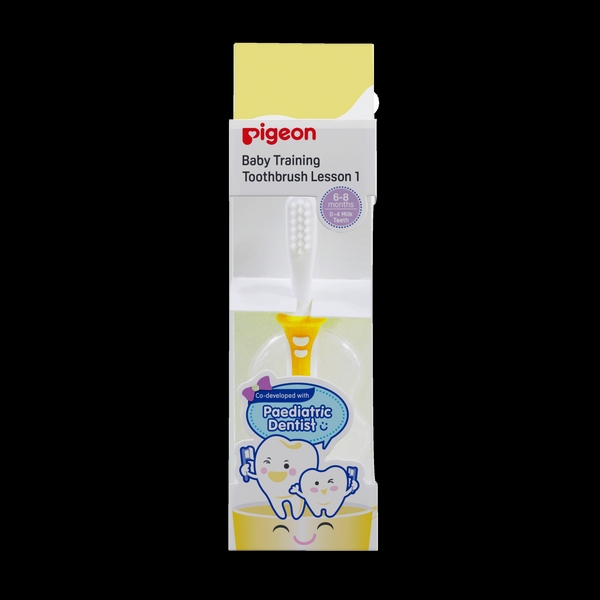 Buy Pigeon Training Toothbrush Lesson 1 Yellow (EN) Online at Best ...