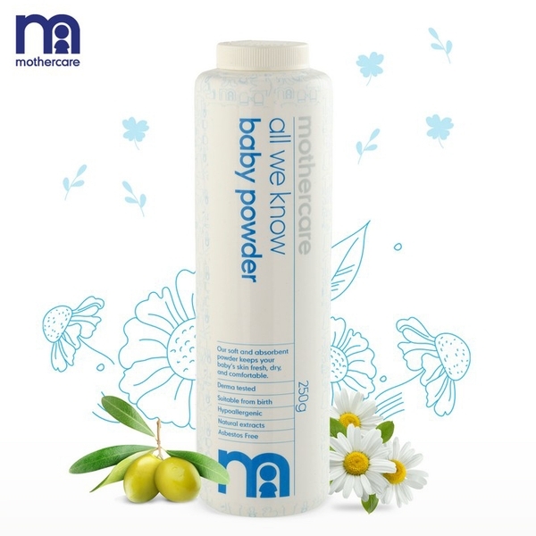 Buy Mothercare All We Know Baby Powder 250g Online at Best Price ...