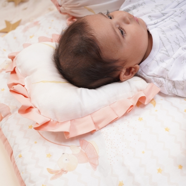 Buy Fancy Fluff Organic U-Pillow - Day Dream -Peach Online at Best ...
