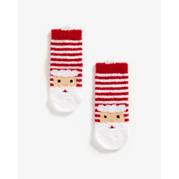 Buy Unisex Socks Santa Design - Red Online at Best Price | Mothercare India