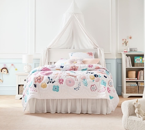 Pottery barn bed skirts store