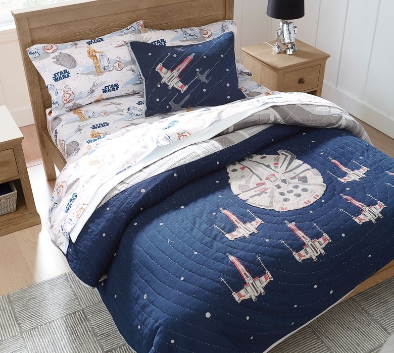 Pottery barn star wars bed store
