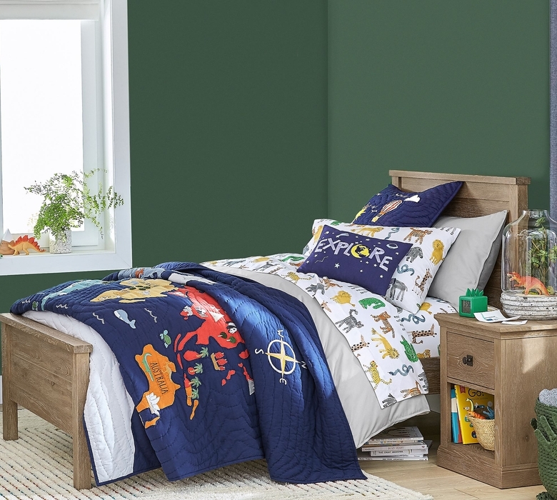 Charlie Low Footboard Bed