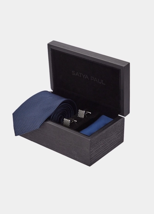 Tie Pocket Square Cufflink Gift Set
