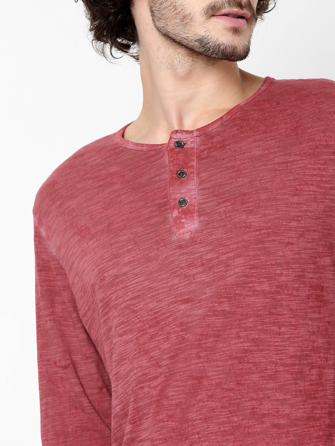 Men's Henley CPD IN Slim Fit Henley