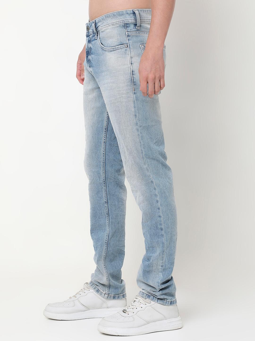 Toki Slim Straight Fit Solid Denim