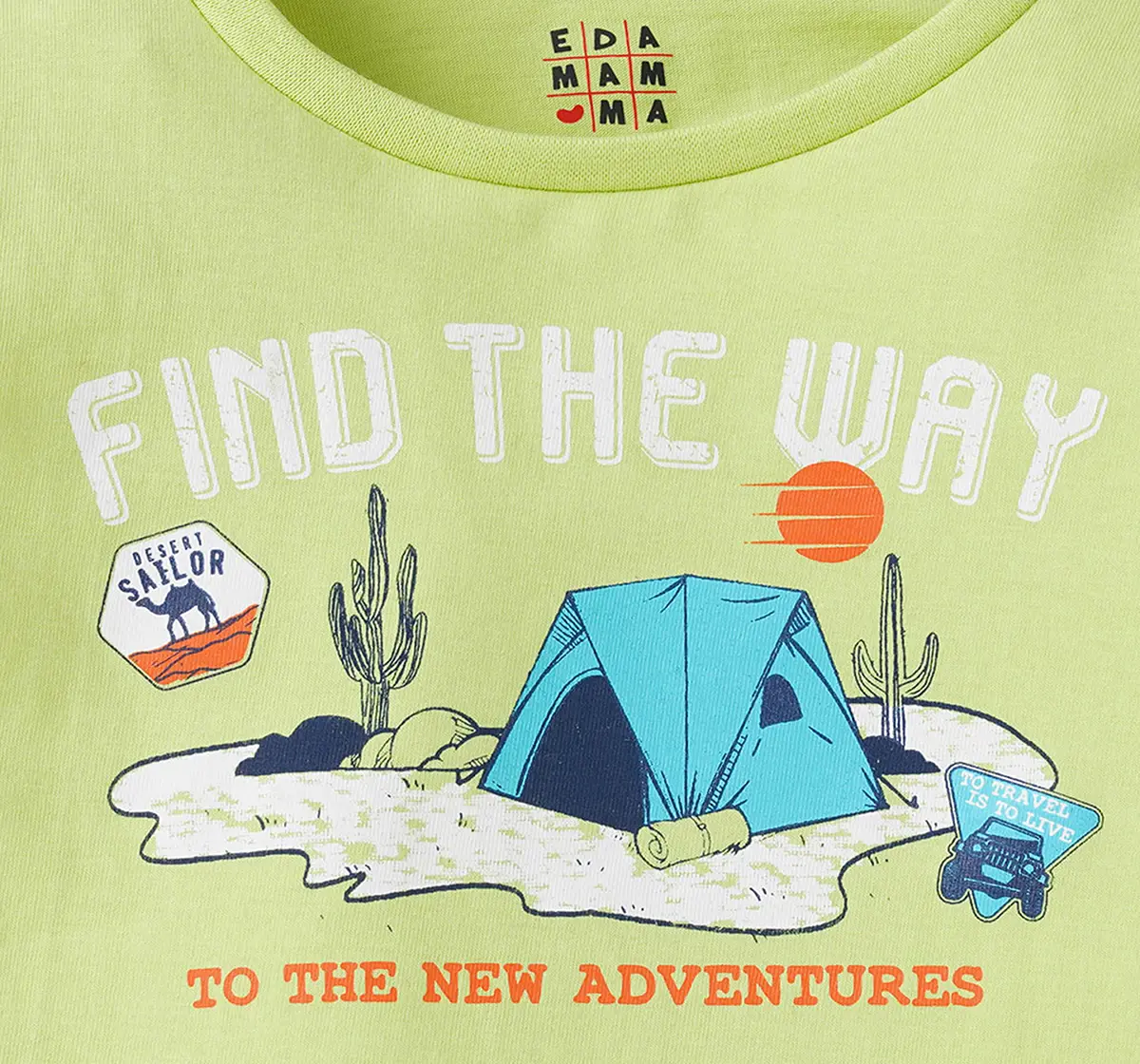 Ed-a-Mamma Sustainable Boys Printed Tee