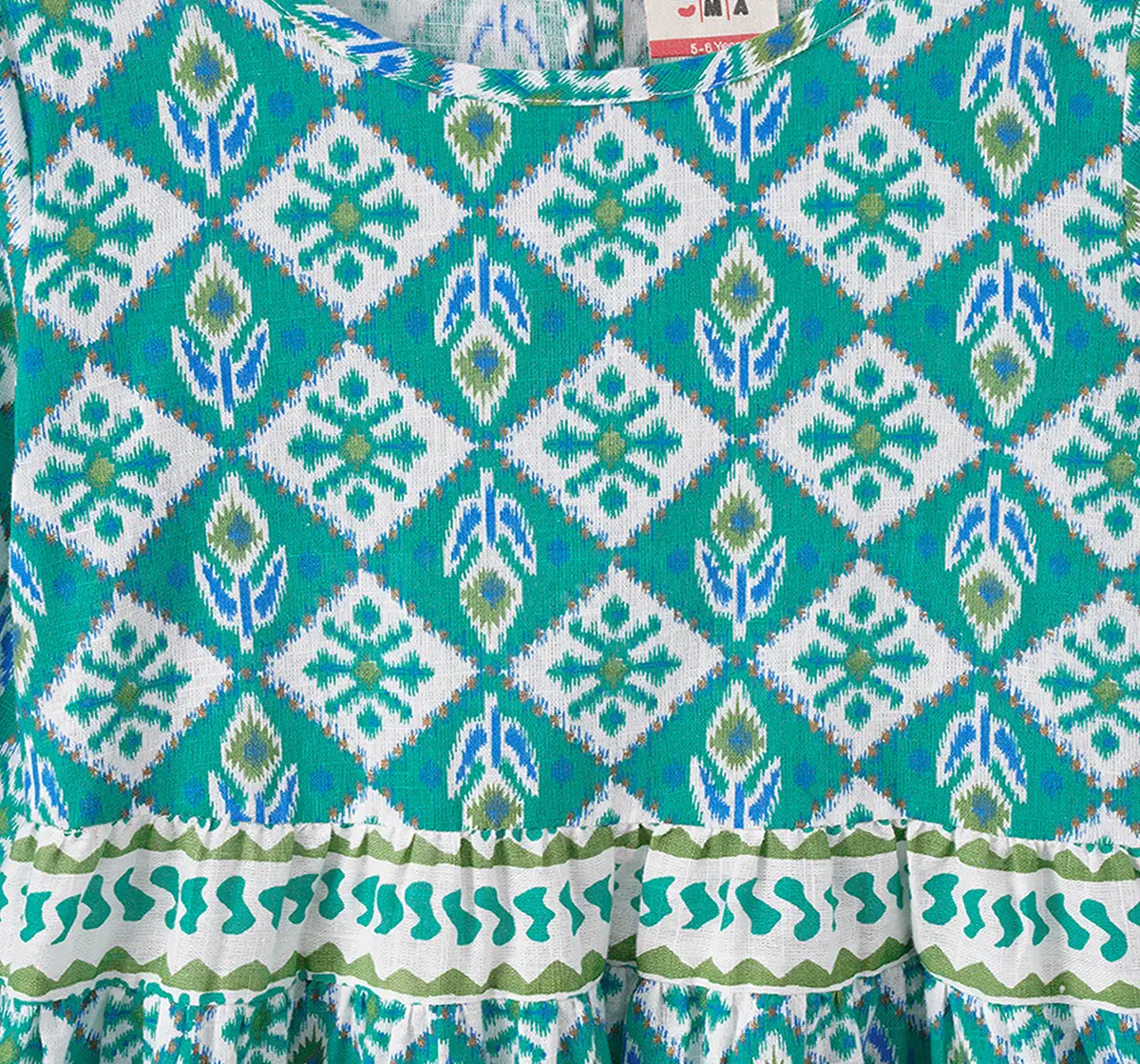 Ed-a-Mamma Sustainable Girls Printed Dress