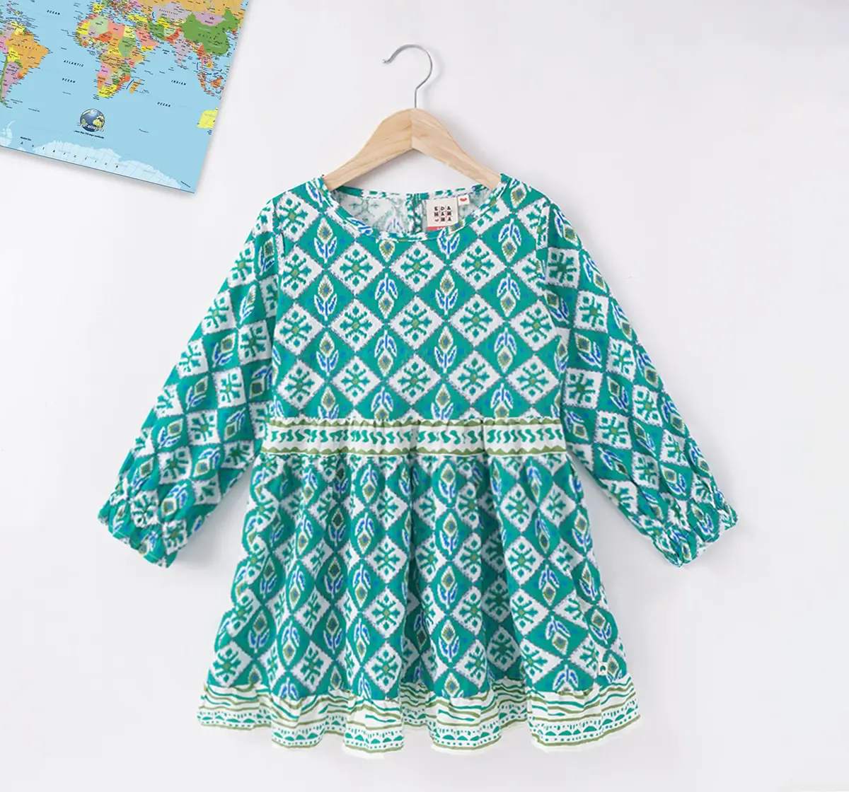 Ed-a-Mamma Sustainable Girls Printed Dress