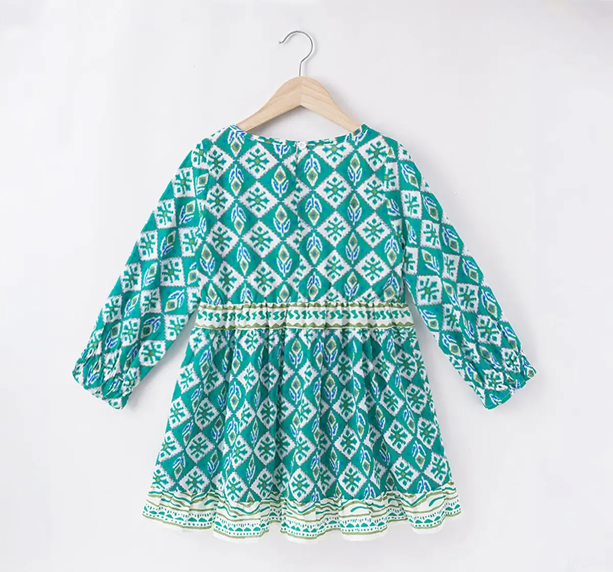 Ed-a-Mamma Sustainable Girls Printed Dress