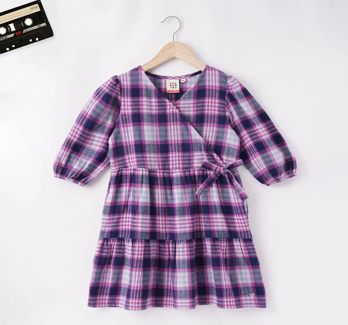 Ed-a-Mamma Sustainable Girls Wrap Dress