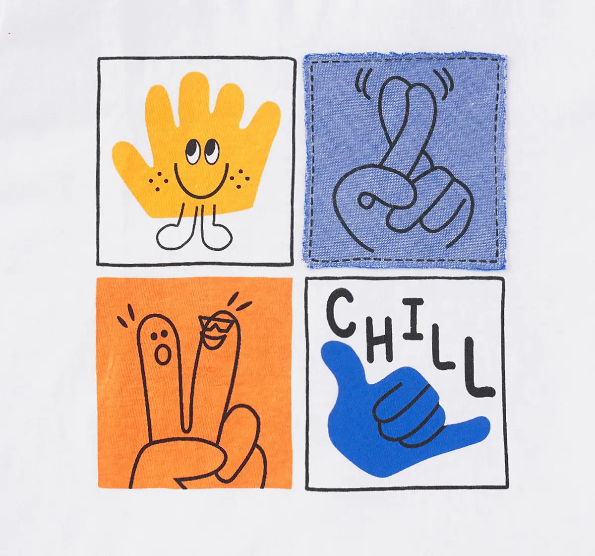 Ed-a-Mamma Sustainable Boys Crew Neck Tee