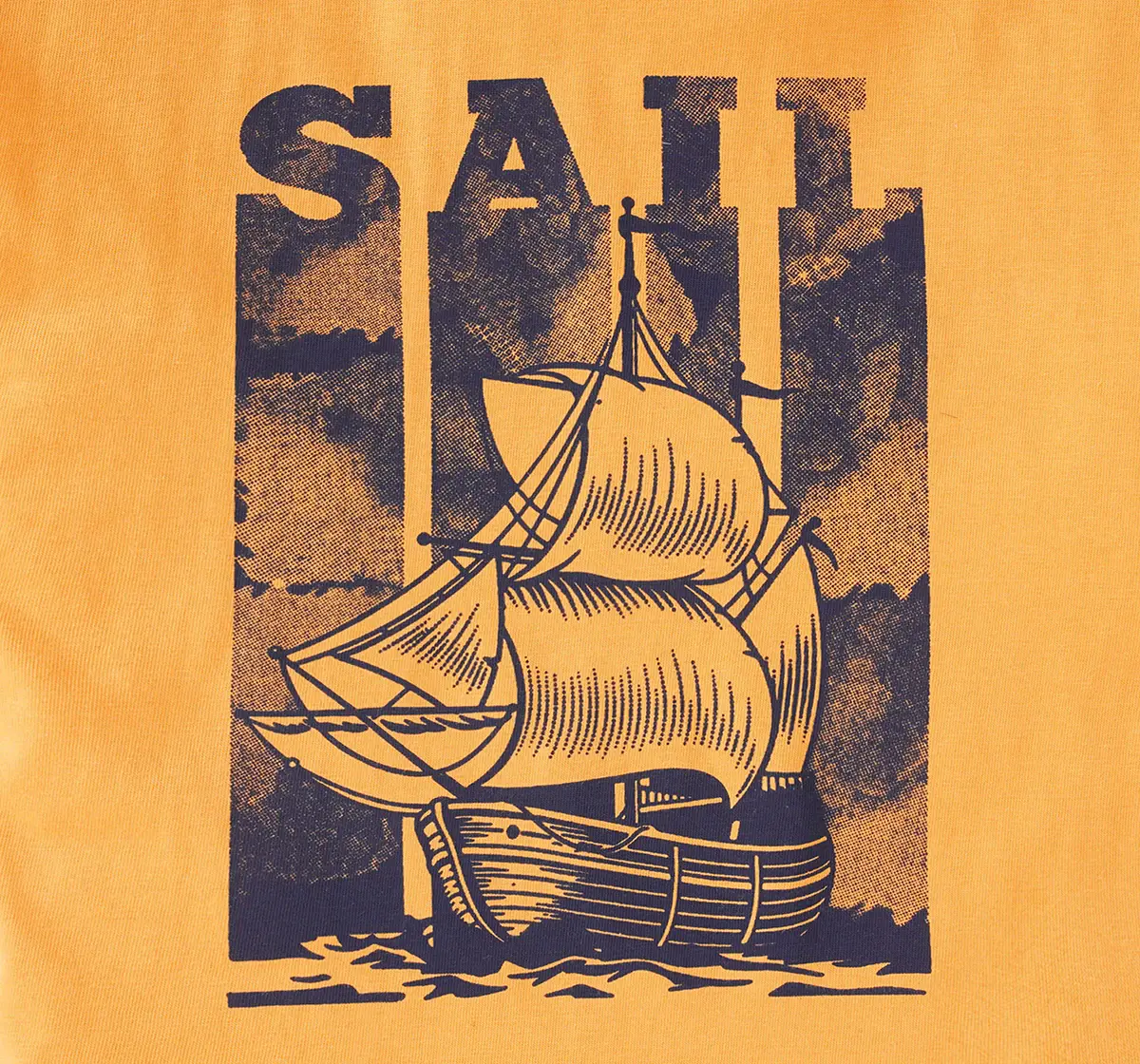 Ed-a-Mamma Sustainable Boys Crew Neck Printed Tee